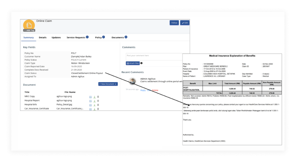 Empower Brokers, Delight Policyholders with Agiliux Chat